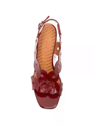 Chie Mihara Cutout Sandals - Red