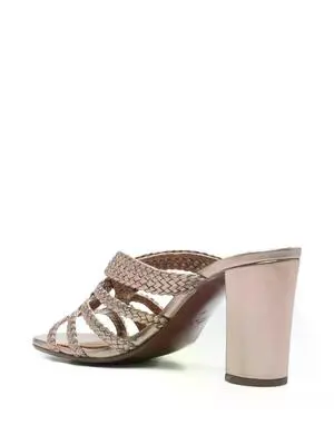 Chie Mihara Woven Beloni Mules