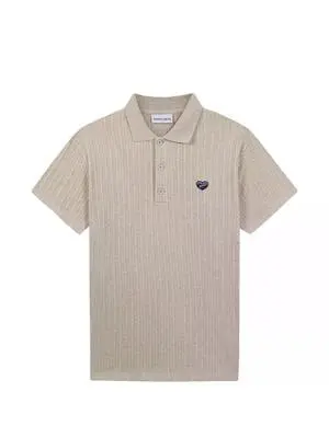 Maison Labiche Heart-patch Polo Shirt