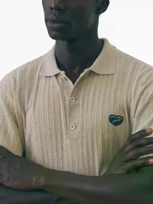 Maison Labiche Heart-patch Polo Shirt