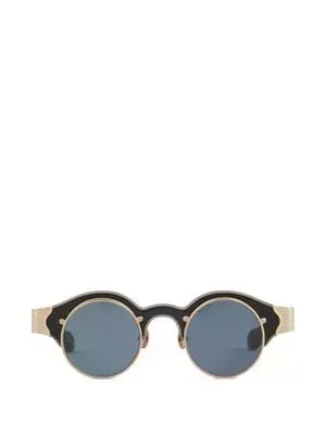 Matsuda Round-frame Sunglasses - Gold