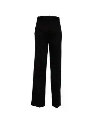 CIRCOLO 1901 Wide Leg Trousers - Black