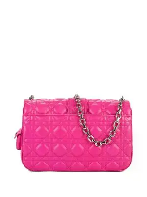 Dior Quilted Chain Shoulder Bag - Pink