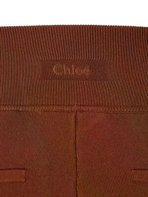 Chloé Jacquard Stirrup Trousers