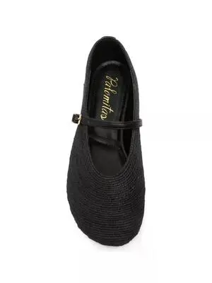 PALOMITAS BY PALOMA BARCELÒ Raffia Ballet Flats