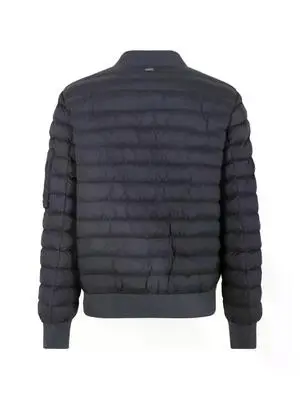 Herno Quilted Zip Jacket - Grey