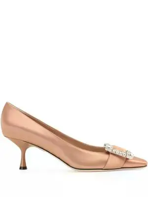 SERGIO ROSSI 60mm Crystal Embellished Pumps