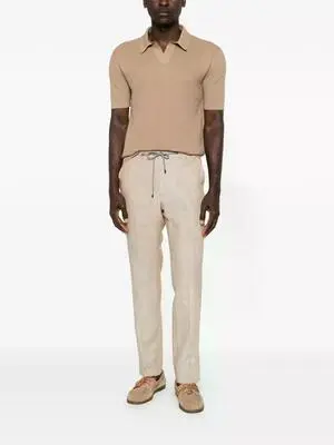 Corneliani Drawstring Trousers - Neutrals