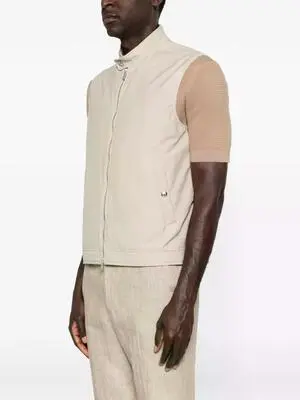 Eleventy Gilet With Pockets