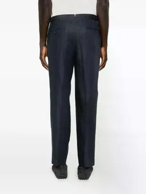 Corneliani Belt-loops Trousers - Blue