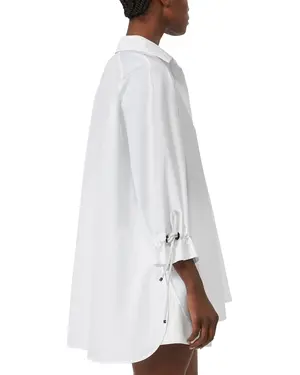 Max Mara Mxmadorni Oversized Blouse - Optical White