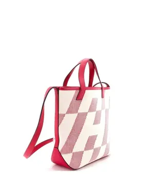 Hermès 27 Cabas H En Biais Tote - Pink