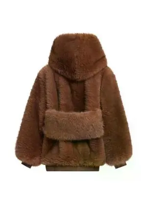 Elie Saab Hooded Zip-up Jacket