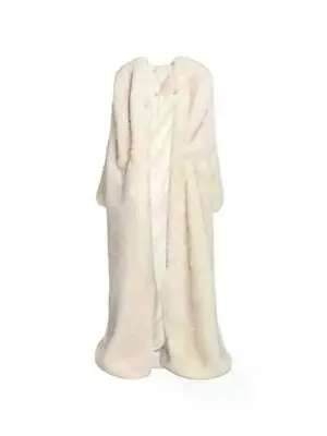 Elie Saab Belted Long Sleeve Coat