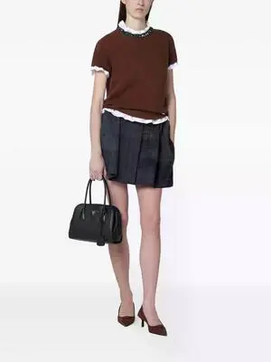 Prada Triangle-logo Tote