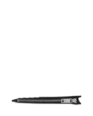 Saint Laurent Paris Fragments Zipped Card Case - Black