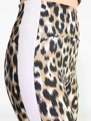 Fusalp Biarro Leopard-pattern Shorts - Neutrals