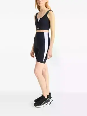 Fusalp Biarro Side-stripe Shorts - Black