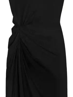 A.L.C. Alma Knotted Asymmetrical-hem Midi Dress