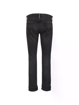Ag Five-pocket Turned-up Hem Jeans