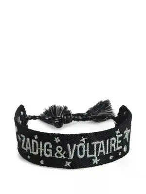 Zadig&Voltaire Woven Bracelet - Black