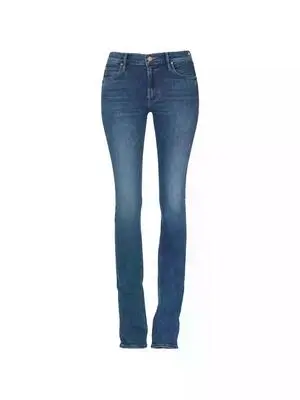 MOTHER Runaway Straight Leg Jeans - Blue