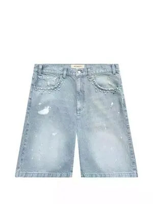 RETERNITY Studded Denim Shorts