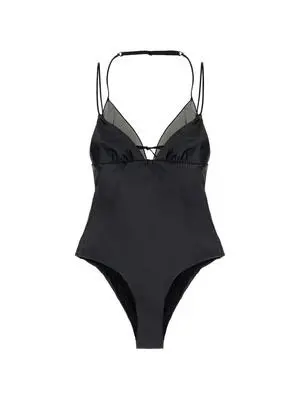 ALLIS BEACHWEAR Layered Swimsuit - Black