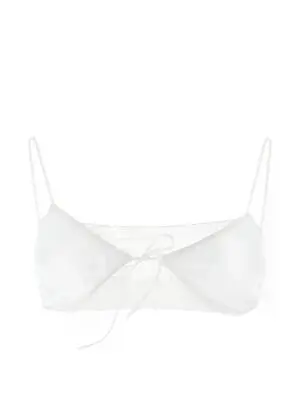 ALLIS BEACHWEAR Sporty Mesh Tie-fastening Bikini