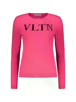 Valentino Garavani Logo-intarsia Sweater