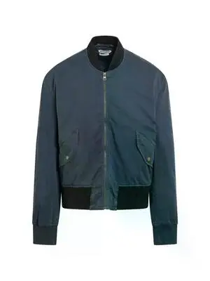 JW Anderson Twill Bomber Jacket - Blue
