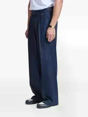 RETERNITY Tailored Pinstripe Baggy Trousers