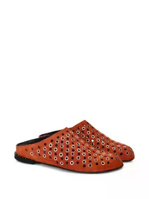 Premiata Eyelet-detail Mules