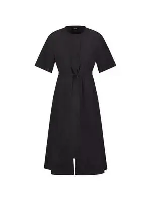 Herno Crinkle Drawstring Dress