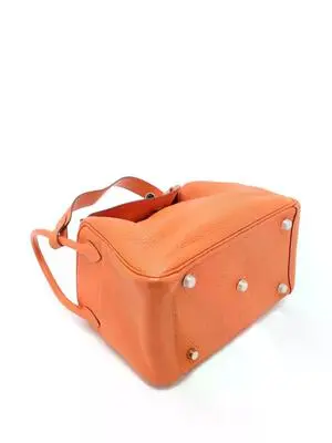 Hermès 2007-2026 Clemence Lindy 26 Satchel - Orange
