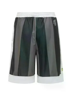 BARROW Striped Mesh Shorts
