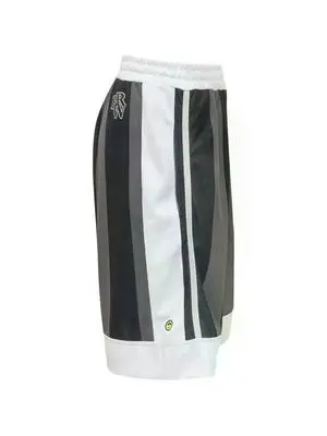 BARROW Striped Mesh Shorts