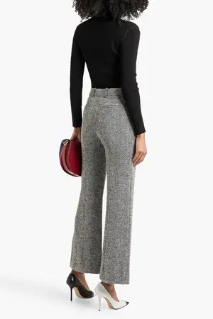 Simkhai Jamyson Herringbone Straight-leg Pants
