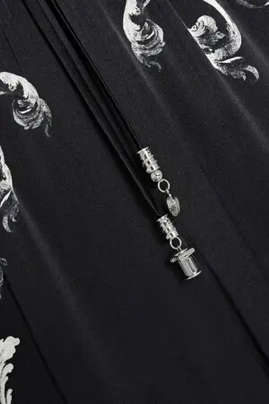 Camilla Printed Wide-leg Silk-satin Pants