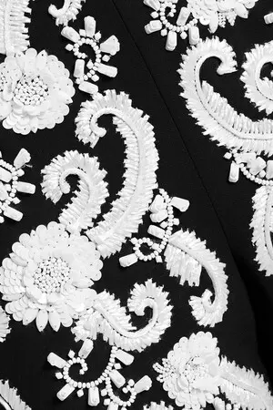 Carolina Herrera Embellished Slim-leg Pants