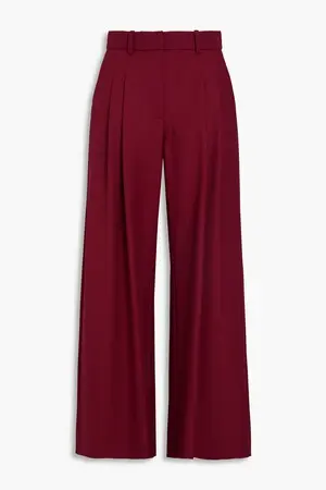 Simkhai Twill Wide-leg Pants