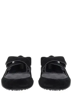 Tory Burch Romy Sport Mary Jane Ballerina - Black