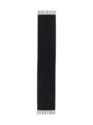 SAINT LAURENT Cashmere Jacquard Scarf
