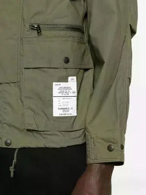 NEIGHBORHOOD Stand-collar Jacket With Zip And Flap Pockets
