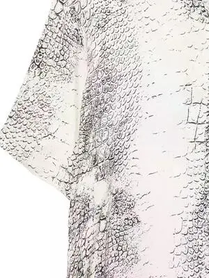 NUDE Printed V-neck Dress