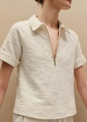 ME+EM Textured Jersey Swing Top
