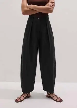 ME+EM Tapered Trousers - Black
