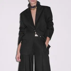 ME+EM Tapered Trousers - Black