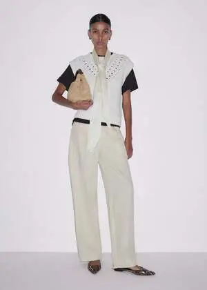 ME+EM Extreme Taper Trouser - Chalk