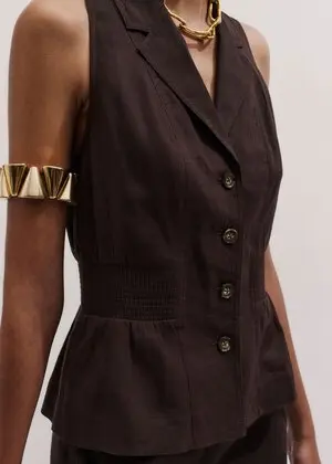 ME+EM Sleeveless Waistcoat